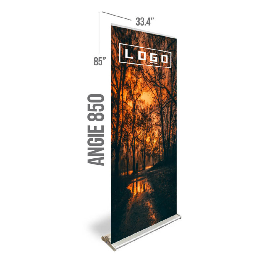 Angie 850 Banner Stand with Graphic | GotoPrint